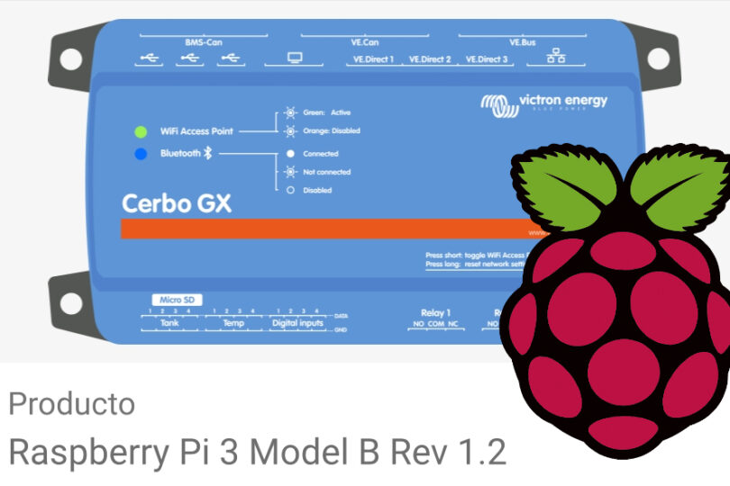 Victron Venus en Raspberry – Buen Tutorial